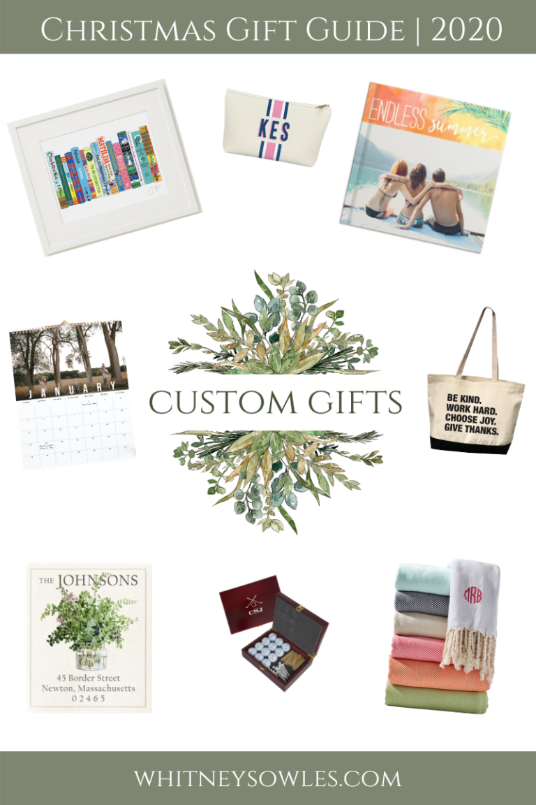 2020 Gift Guide: Personalized Gifts | whitneysowles.com